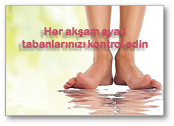Diyabet hastaları çıplak ayakla dolaşmayın! - TUKETİCİ HABER AJANSI Diyabet hastaları çıplak ayakla dolaşmayın! - TUKETİCİ HABER AJANSI